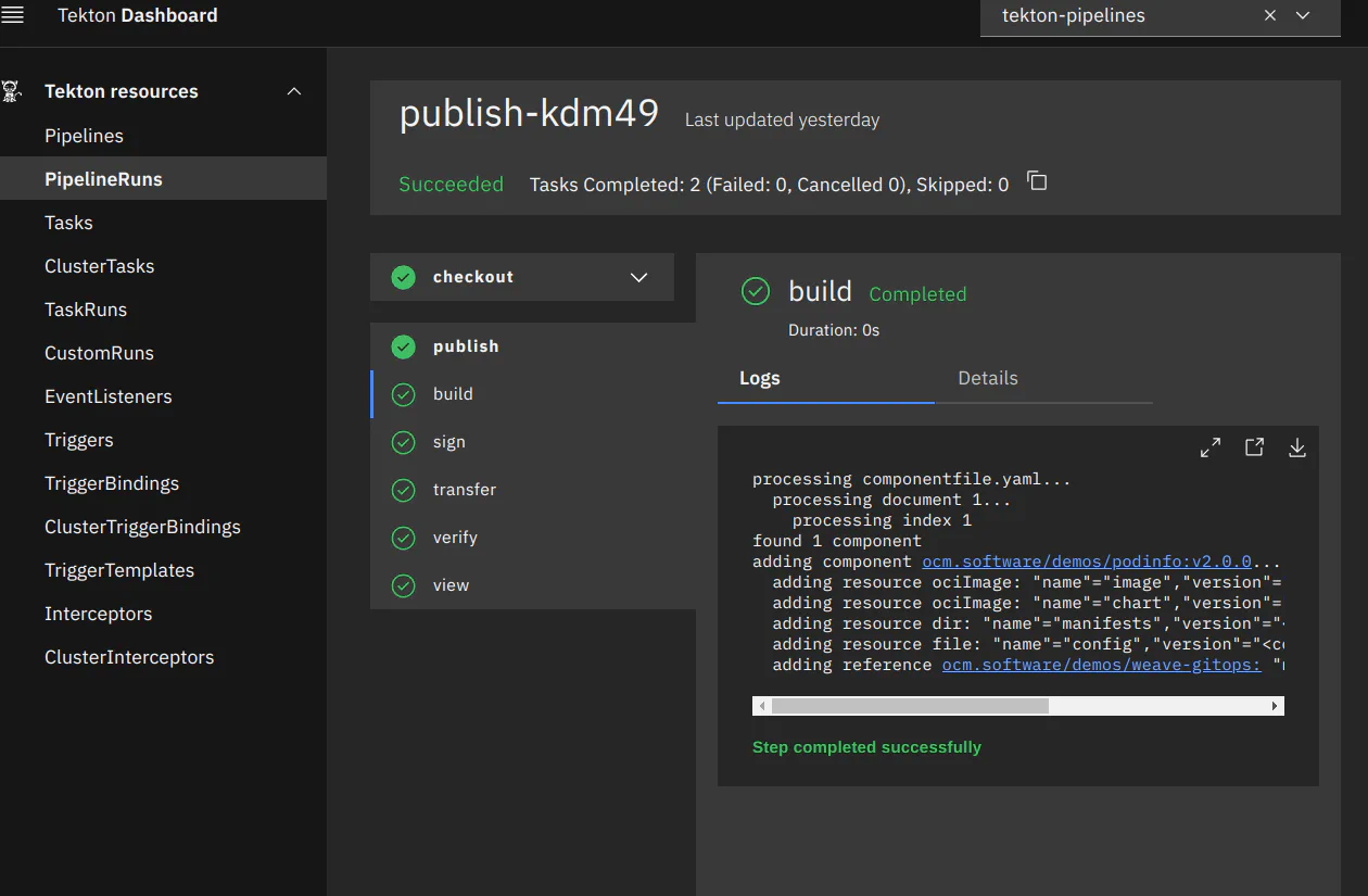Secure software delivery with Flux and Open Component Model | Open Component Model